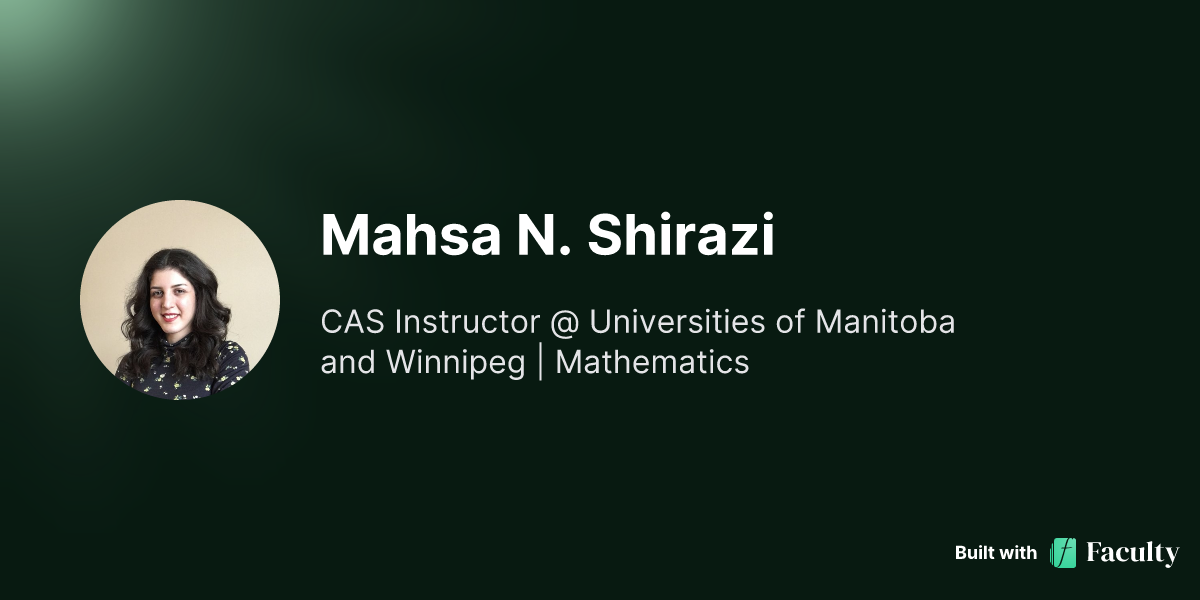 Mahsa N. Shirazi